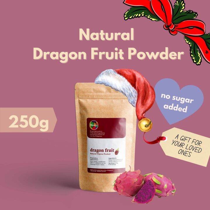 Dragon Fruit Powder 100 Natural 250 grams | Lazada PH