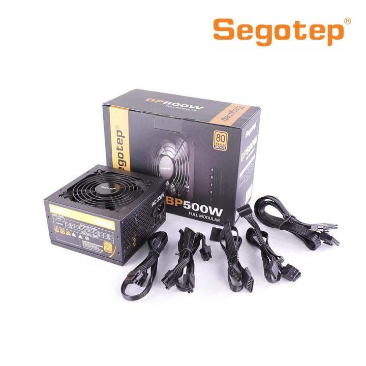 Segotep 80 Plus Bronze SG-600B 500W Full Modular Power Supply Unit | Lazada