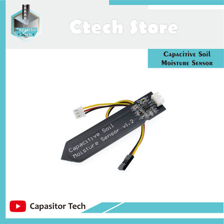 Capacitive Soil Moisture Sensor Kelembaban Tanah Module | Lazada Indonesia