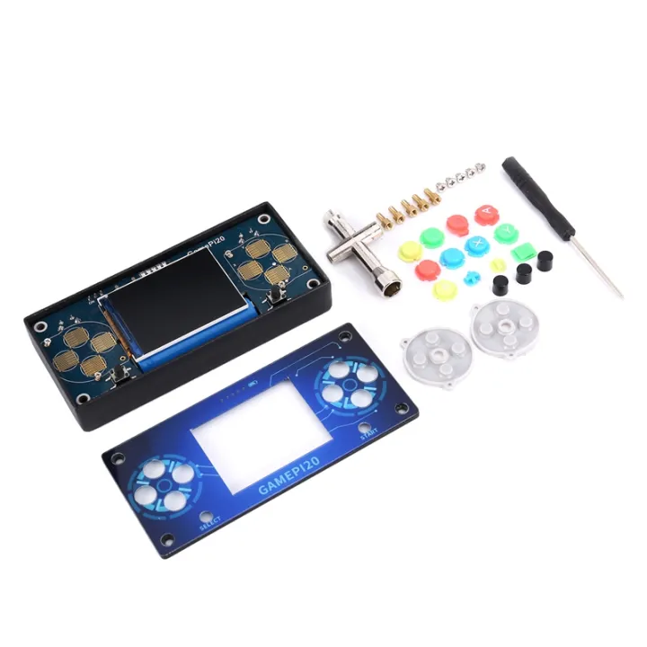 For Raspberry Pi Zero WH Game Console Kit 2 Inch Screen Without Host ...