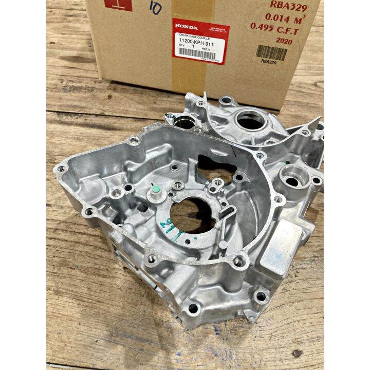 แคร้งซ้าย(ฝั่งเลขเครื่อง) แท้ศูนย์ (สตาร์ทเท้า) เวฟ125 S ไมล์ดิจิตอล ...