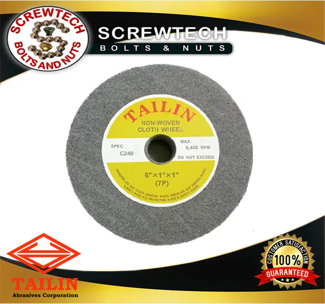 Tailin NON-WOVEN CLOTH WHEEL 6 x1 x 1 (7P) | Lazada PH