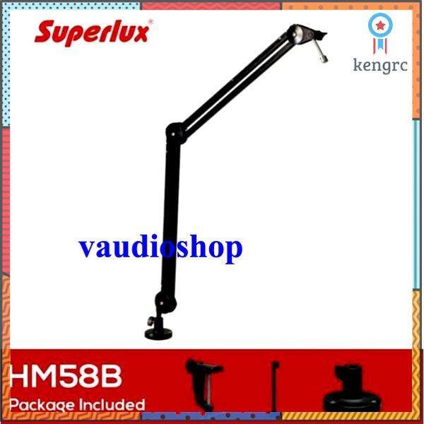 ขาตั้งไมค์สตูดิโอ HM-58B SUPERLUX ขายึดไมค์สตูดิโอ สำหรับยึดกับโต๊ะ HM58B ยอดขายดีอันดับหนึ่ง ...
