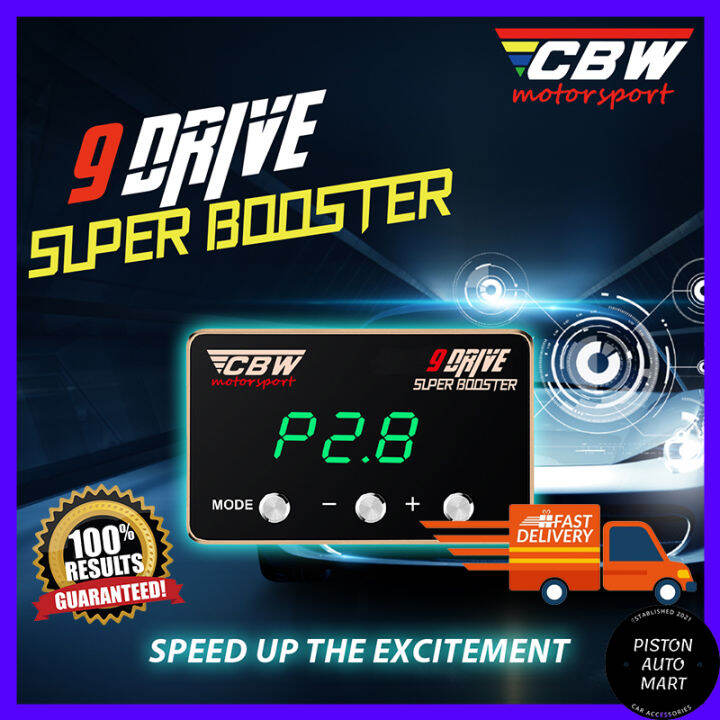 CBW Car Electronic Throttle Controller Accelerator 9 Drive Pedal Toyota Vios Perodua Proton Myvi ...