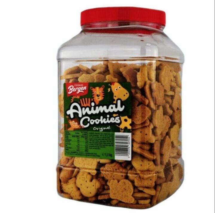 Bergen Original Animal Cookies 1.2kg | Lazada PH