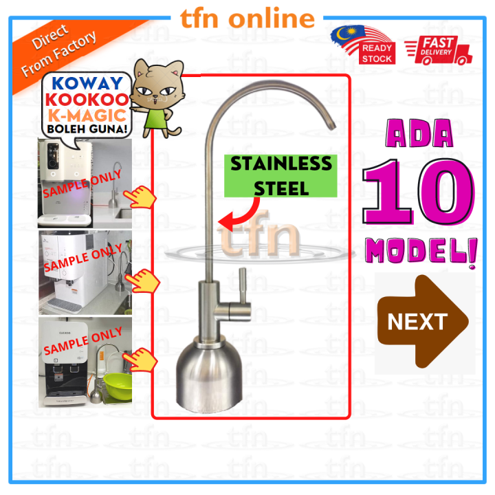 TFN Portable Chrome SUS304 Drinking Water Filter Faucet, Sink Kitchen ...