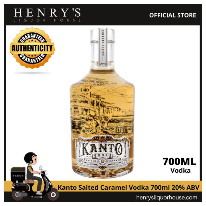 Kanto Salted Caramel Vodka 700ml 20% ABV | Lazada PH