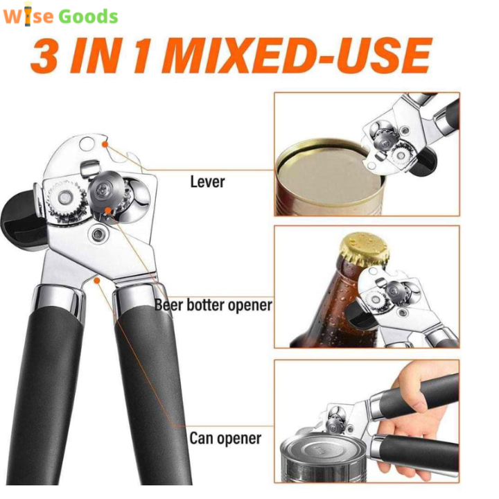 Multipurpose Can Opener | Tin Opener | Bottle Opener | Heavy Duty ...