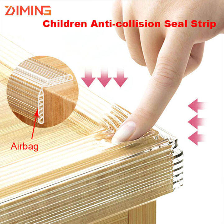 Soft table edge strip Silicone corner protection Child safety ...