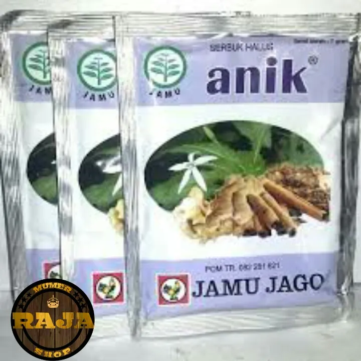 JAMU ANIK /JAMU KHUSUS PEROKOK/JAMU HERBAL ASLI/CAP JAMU JAGO /ISI 10 ...