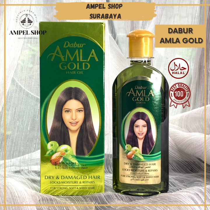 Dabur Amla Gold 3IN1 Hair Oil [Minyak Rambut] - untuk rambut rontok ...