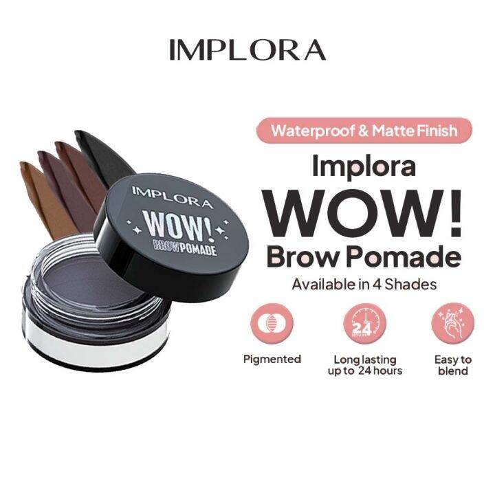 Implora Wow Brow Pomade | Lazada Indonesia