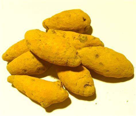 dried Round Turmeric (Curcuma longa) Poosu Katti manjal kunyit bulat ...