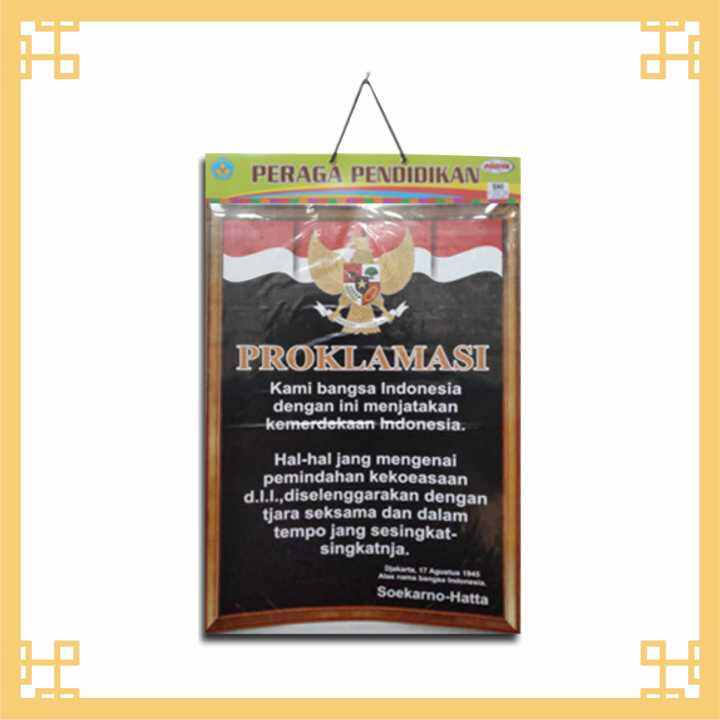 Poster Edukasi Anak - Poster Anak Proklamasi | Lazada Indonesia