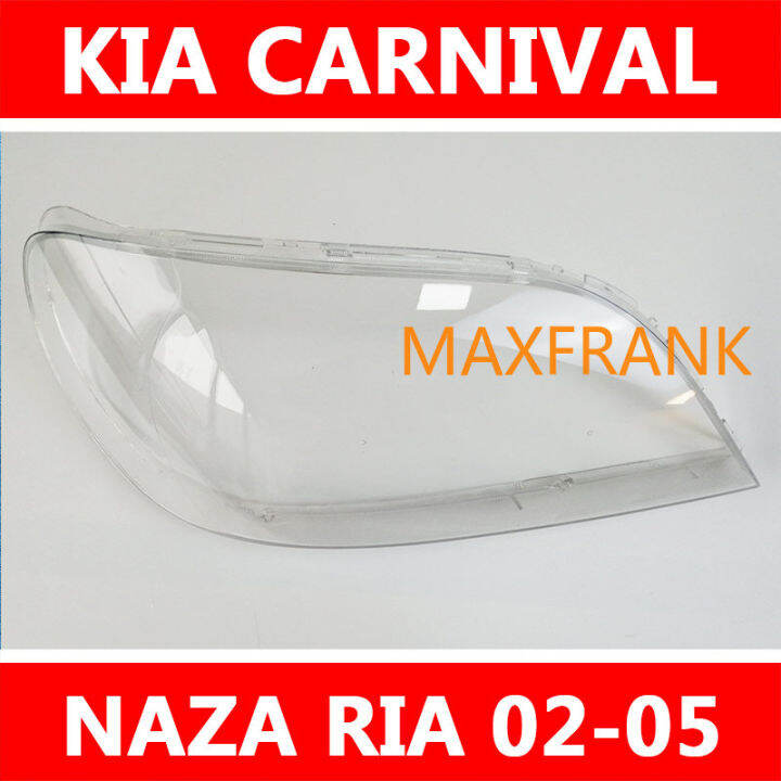FOR KIA CARNIVAL/NAZA RIA 02-05 HEADLAMP COVER HEADLIGHT COVER LENS ...