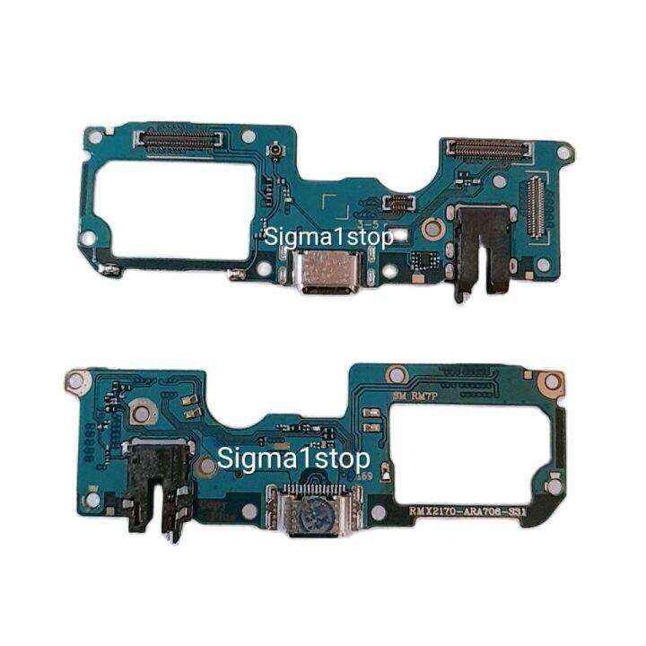 PLUG IN REALME 7 PRO CONNECTOR CHARGE PAPAN CAS PCB BOARD KONEKTOR CAS ...