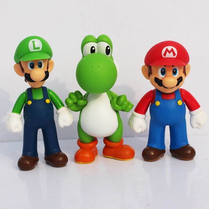 Super Mario Odyssey Action Figure Super Mario Bros. Cartoon Figures ...
