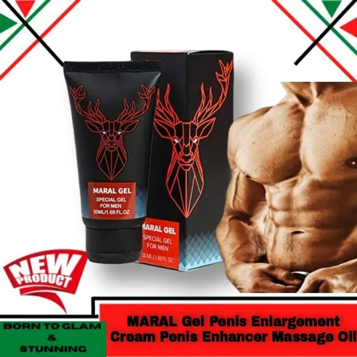 ORIGINAL Maral Gel Penis Enlargement Cream Penis Enhancer Stronger Long Massage Essential Oil ...
