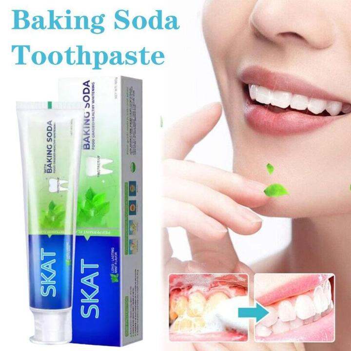 ZX HOMES Baking soda Whitening Toothpaste Peppermint Food Graded ...