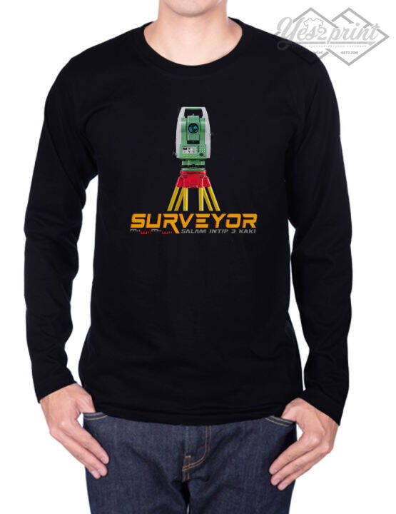 Kaos Surveyor Kaos civil engineer Kaos tukang ukur kaos Proyek Kaos TS ...