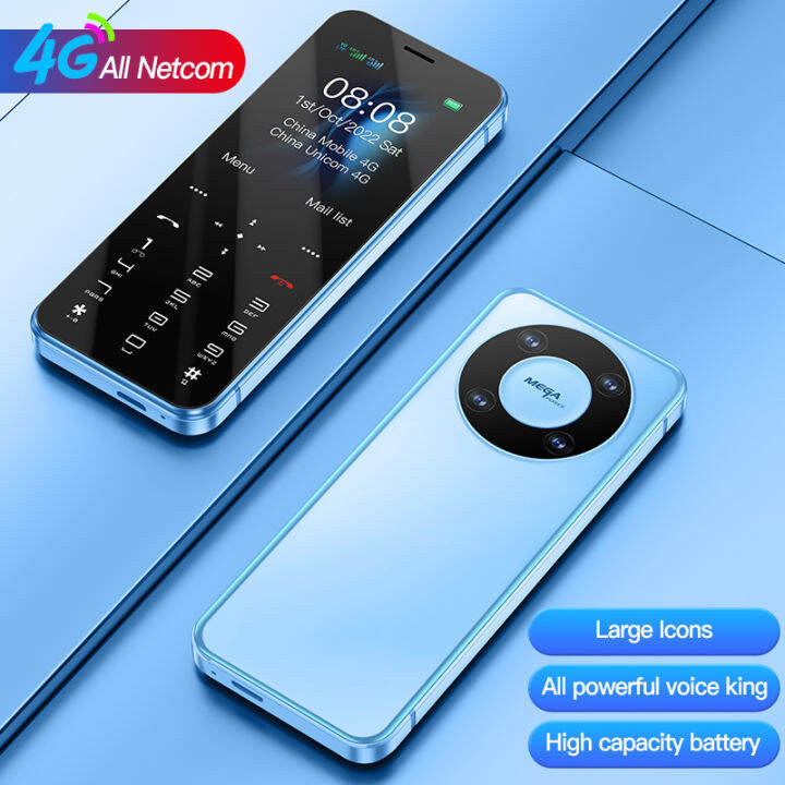 Ultra-Thin H666 4G Mini Cellphone 1.8Inches Dual SIM 2800mAh HD screen ...