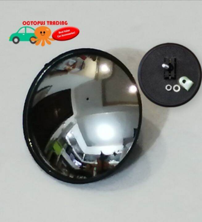 Universal bumper, side mirror 5 3/4" (15cm) diameter. Angle lens for ...