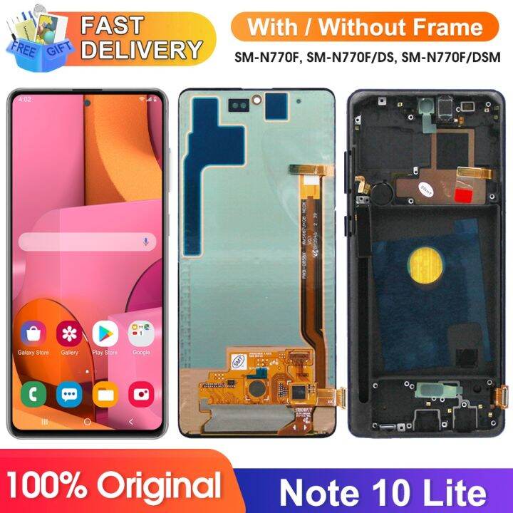 Screen for Samsung Galaxy Note10 lite N770 N770F LCD Display Digital ...