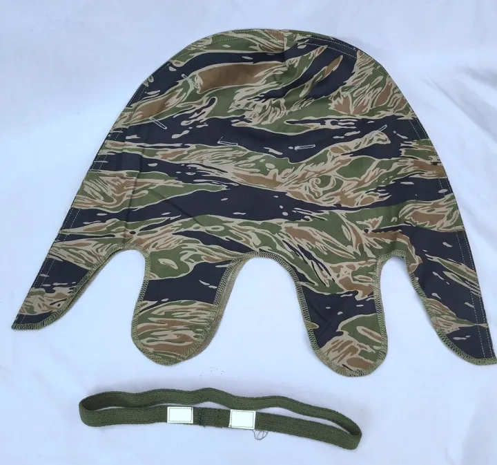 tomwang2012.SET Vietnam War US ARMY Tiger Stripe CAMO Camouflage M1 Helmet Cover CAP AND ...
