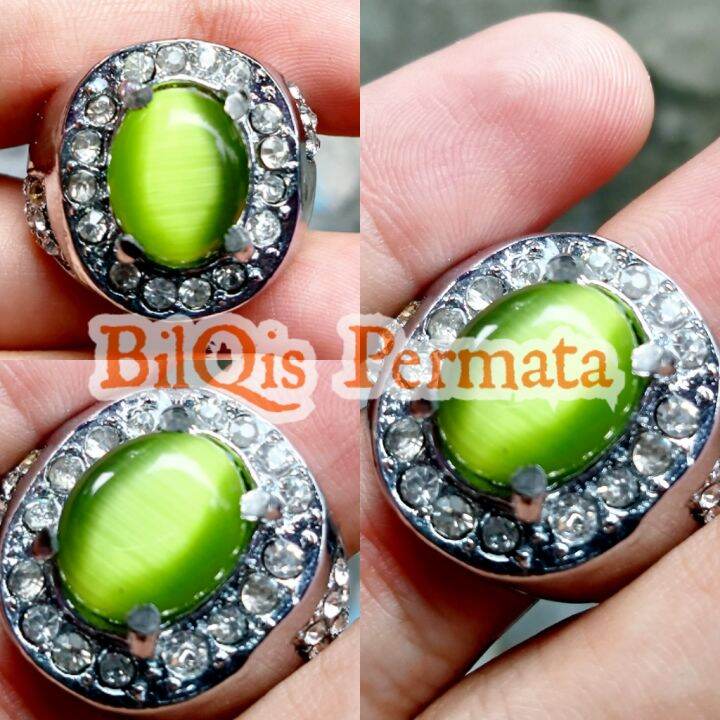 Batu Mata Kucing Hijau