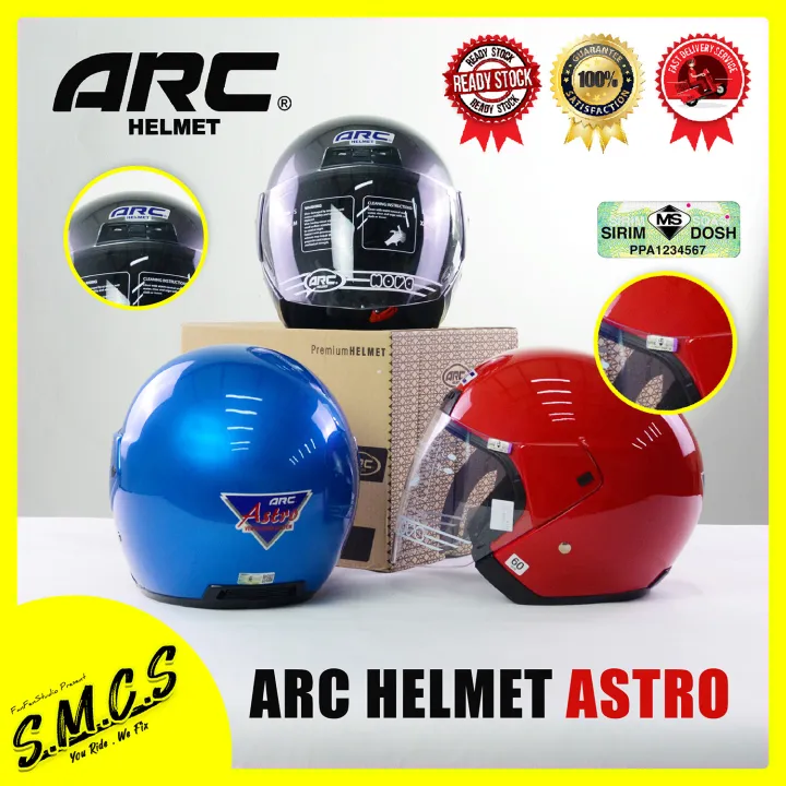 ARC ASTRO HELMET Arc Discovery Design (100% Original) Sirim Certified ...