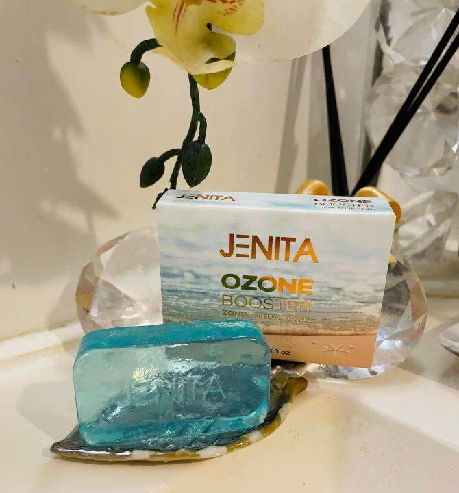 ๋สบู่เจนิต้า Jenita Ozone Booster Zonia AQua Soap 35 g. | Lazada.co.th