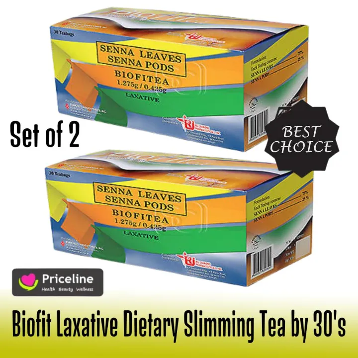 BioFit Laxative Dietary slimming tea by 30's SET OF 2 | Lazada PH