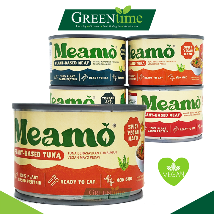 MEAMO Plant-Based Tuna & Bolognese Paste for Pasta | Instant Food ...