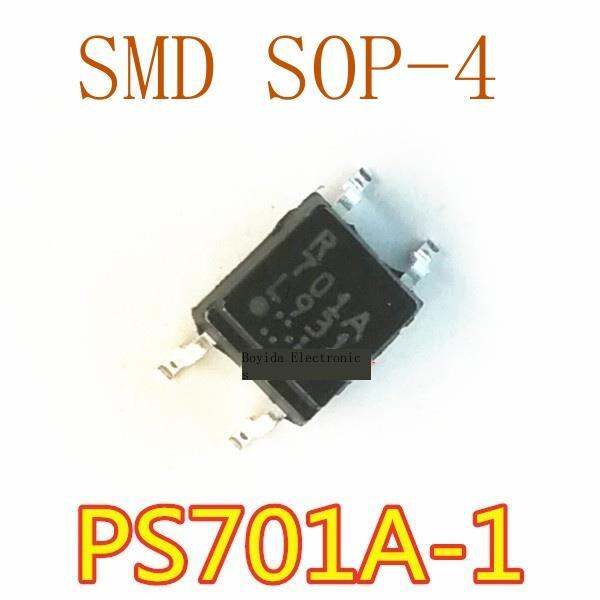 10Pcs ใหม่ Original นำเข้า R701A 701A Optocoupler PS701A-1 SMD SOP4ไดร ...