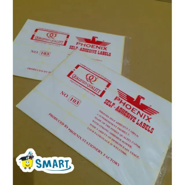PHOENIX LABEL STICKER 103 | Lazada Indonesia