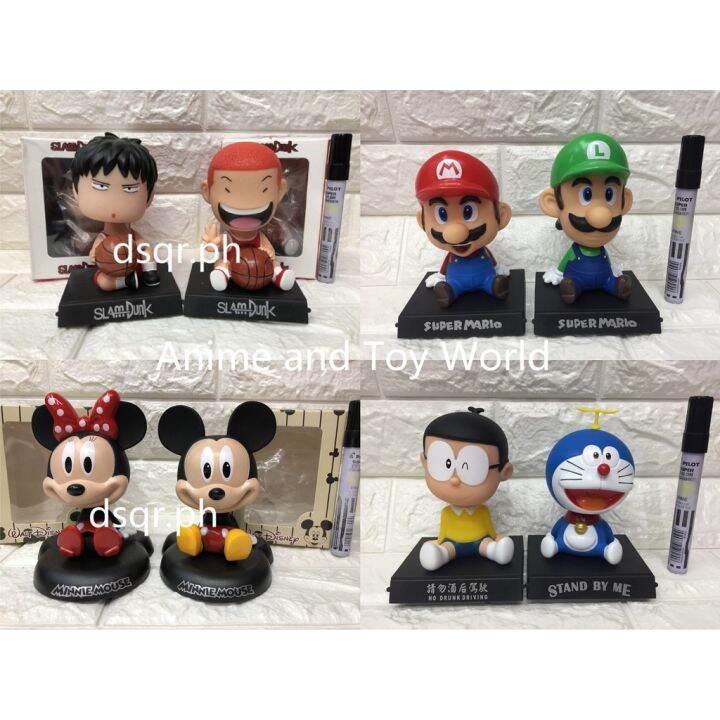 Stitch,Astro Boy,Doraemon,Nobita Panda Bruce Lee Mickey Mouse Mario ...