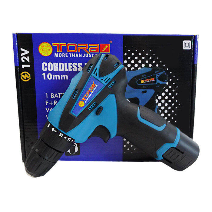 TORA Cordless Driver Drill 10 MM With 1 Battery | Lazada Indonesia
