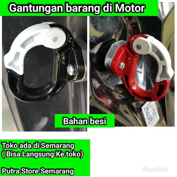 Gantungan Barang di Motor Bulat Besi Cantolan Motor Gantungan motor ...
