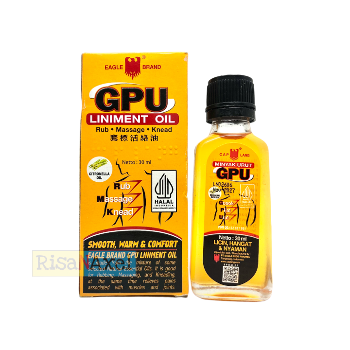 GPU Minyak Urut Citronella Oil 30ml | Lazada Indonesia