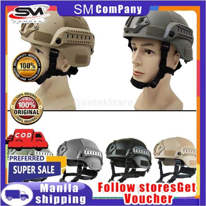 Outdoor Fast Tactical Helmet Military Tactical Combat Riding | Lazada PH