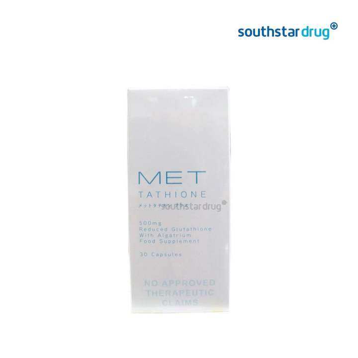Met Tathione 50 mg Capsule 30s | Lazada PH