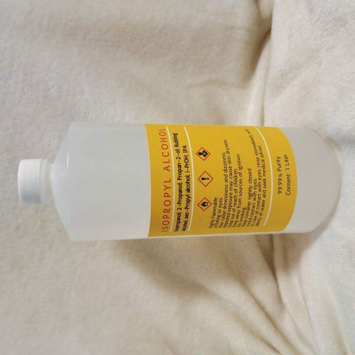 Isopropyl Alcohol 99.9% | Pure IPA | Rubbing Alcohol | 1 Liter | Lazada PH