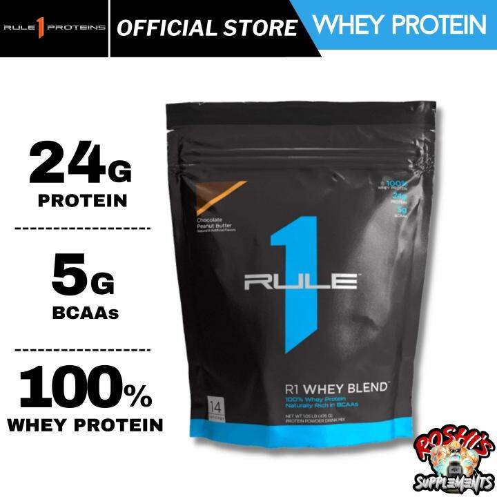 Rule 1 Whey Protein Blend Powder (1LB/2LBS) | Lazada PH