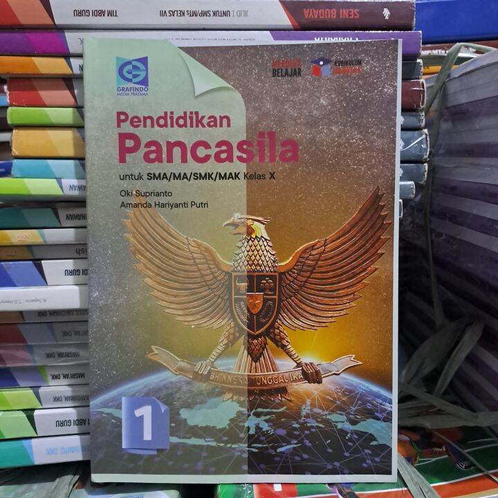 BUKU BARU PENDIDIKAN PANCASILA 1 SMA KURIKULUM MERDEKA GRAFINDO ...