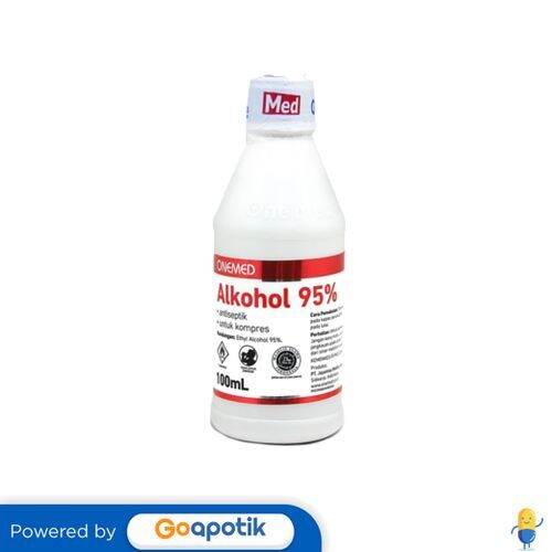 Onemed Alkohol 95% 100 Ml Botol | Lazada Indonesia