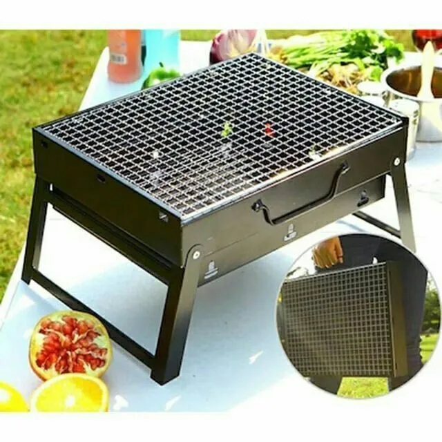 Peter Grill Anime Stainless steel Foldable Charcoal BBQ Grill | Lazada PH