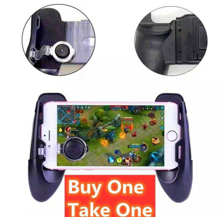 3 in1 Joystick Grip Mobile Legends Extended Handle Game Controller ...