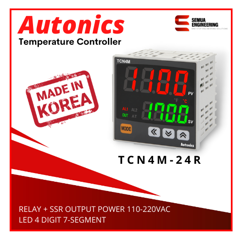 AUTONICS TEMPERATURE CONTROLLER TCN4M-24R | Lazada