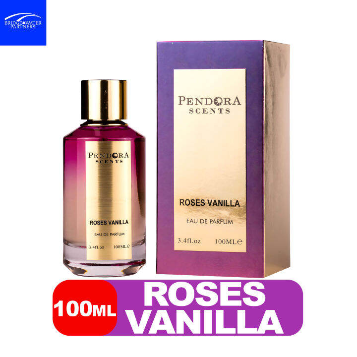 Paris Corner Pendora Scents Roses Vanilla EDP (100ml) | Lazada PH