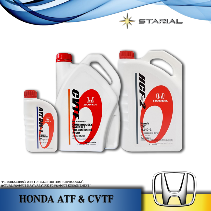 GENUINE HONDA TRANSMISSION FLUIDS GEAR OIL / ATF DW-1 / CVTF / HCF-2 ...